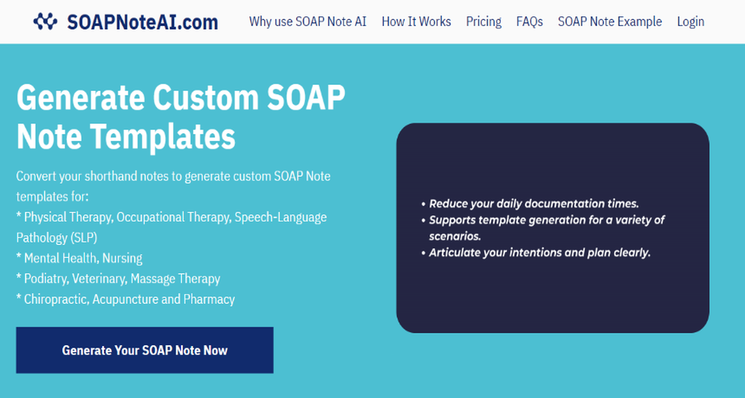 SOAP Note AI: Healthcare Documentation Tools | Top AI Tools