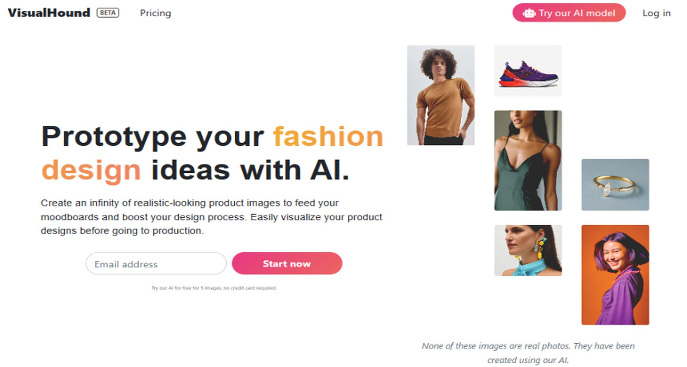 Visualhound: Fashion Prototyping | Top AI Tools