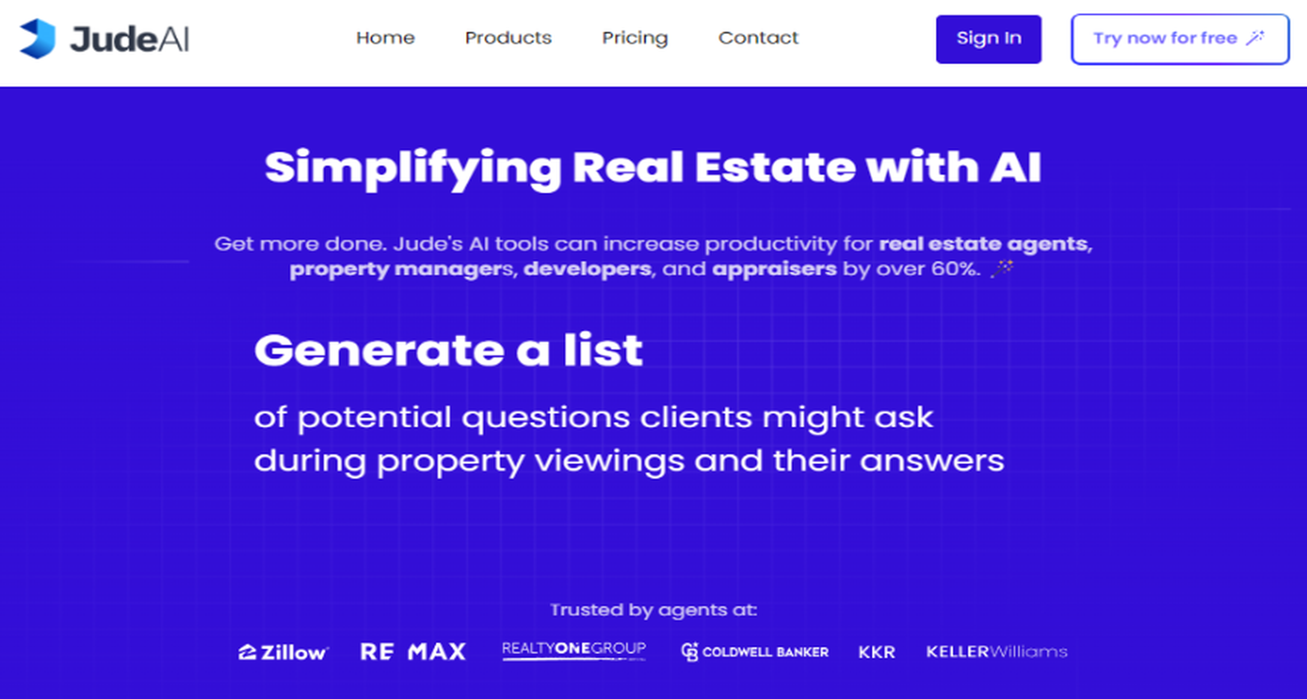 Jude AI: Real Estate AI Tools | Top AI Tools