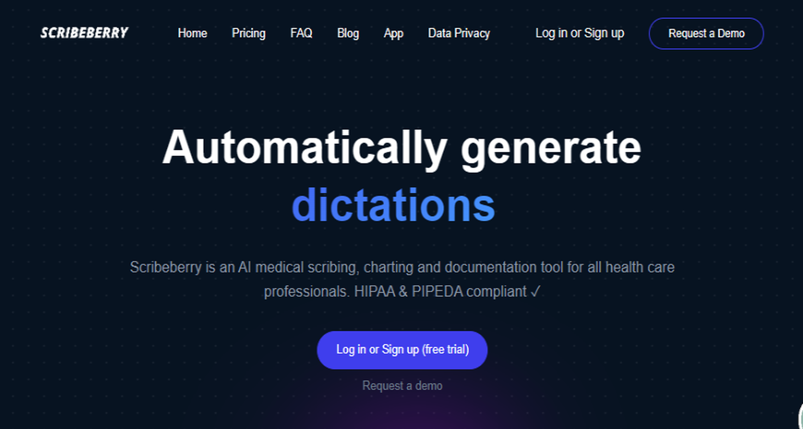 Scribeberry: AI Medical Scribe Tool | Top AI Tools