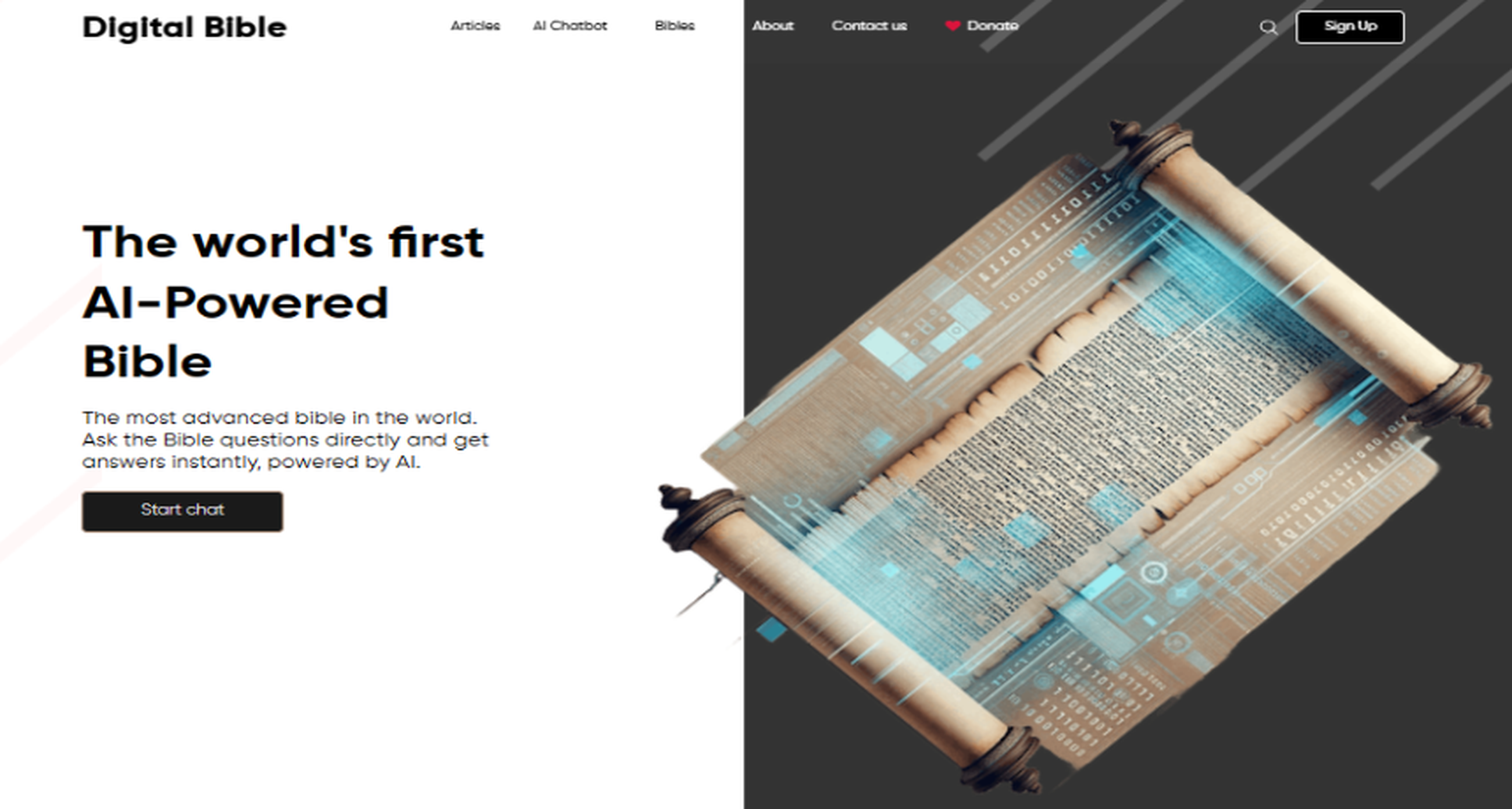 Digital Bible: AI-Powered Bible Study | Top AI Tools