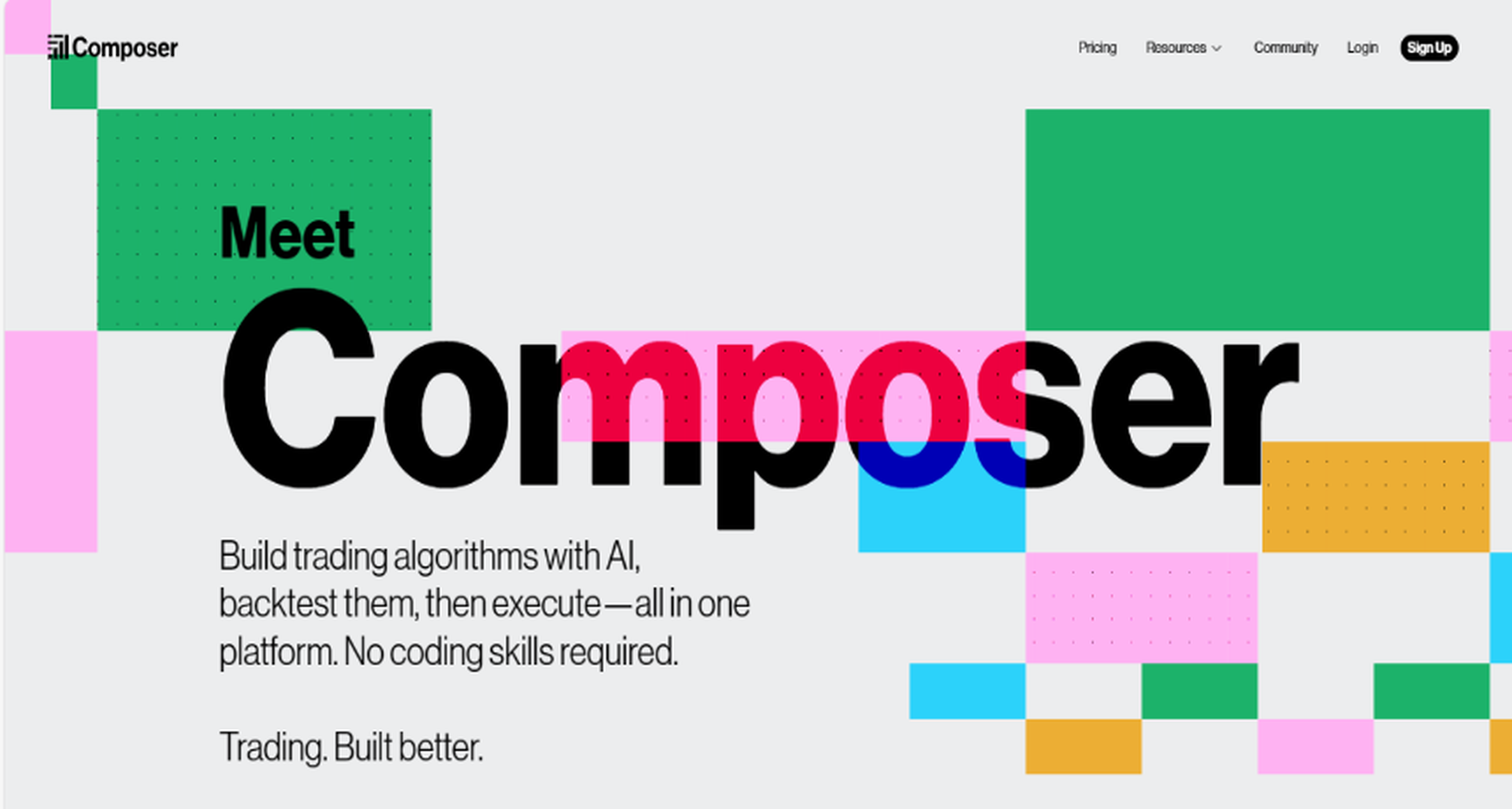 Composer: Automated Trading with AI | Top AI Tools