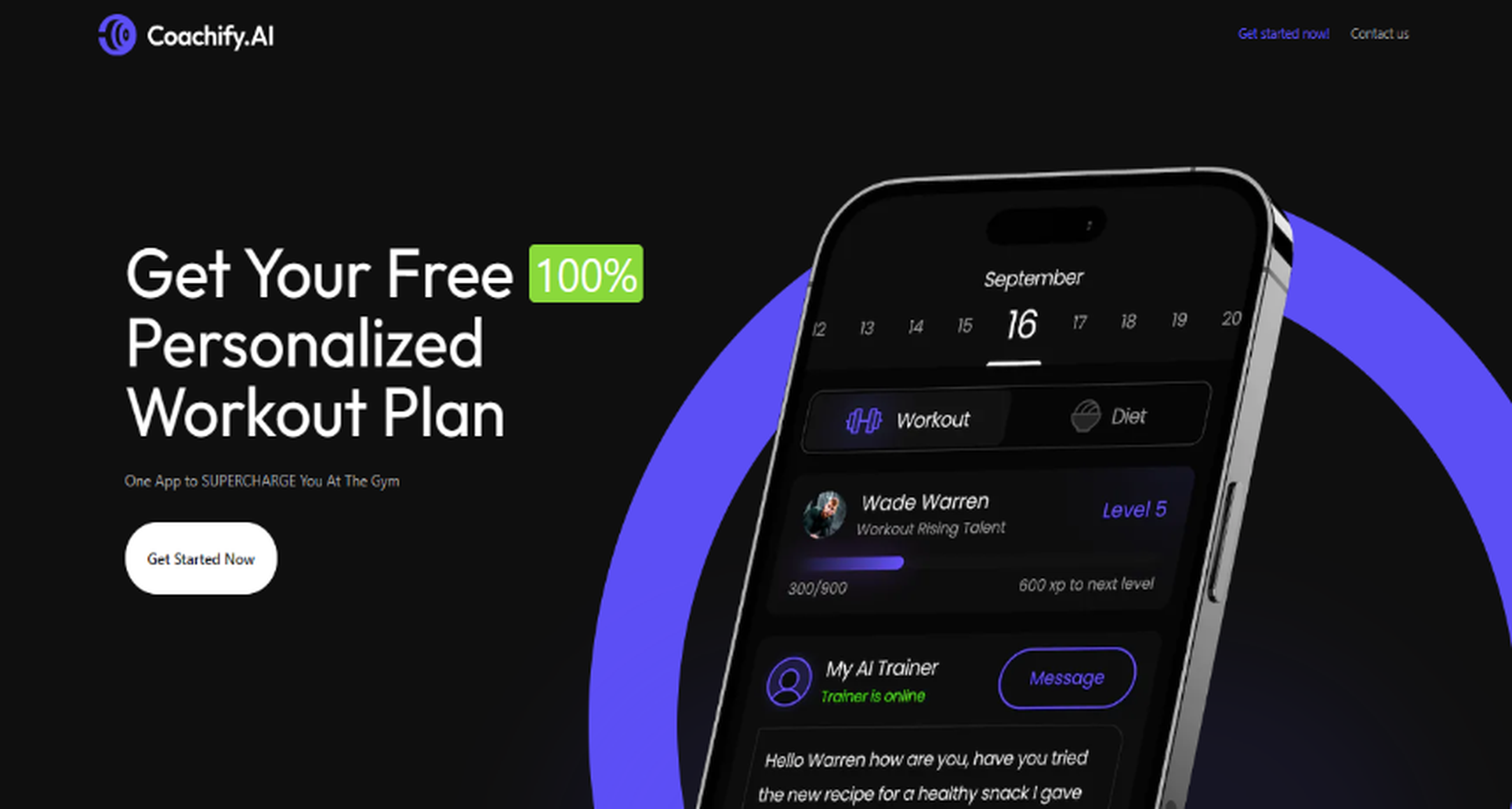 Coachify: Personalized Workouts | Top AI Tools