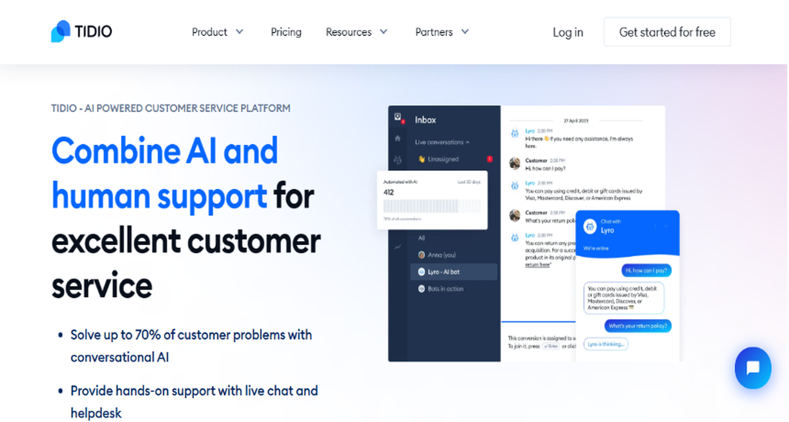Tidio: AI Chatbot Solution | Top AI Tools Review