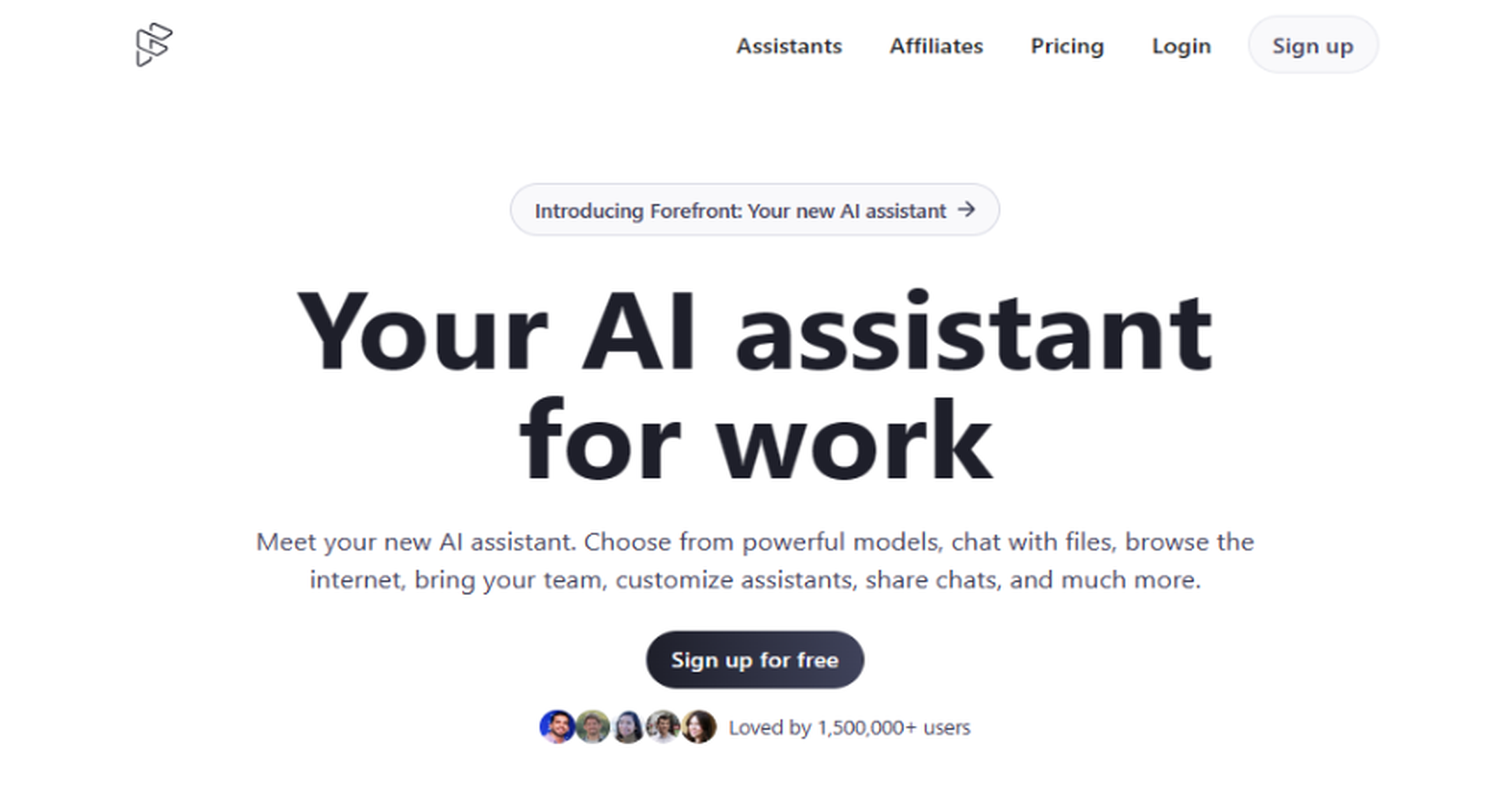 Forefront: AI Assistant for Professionals | Top AI Tools