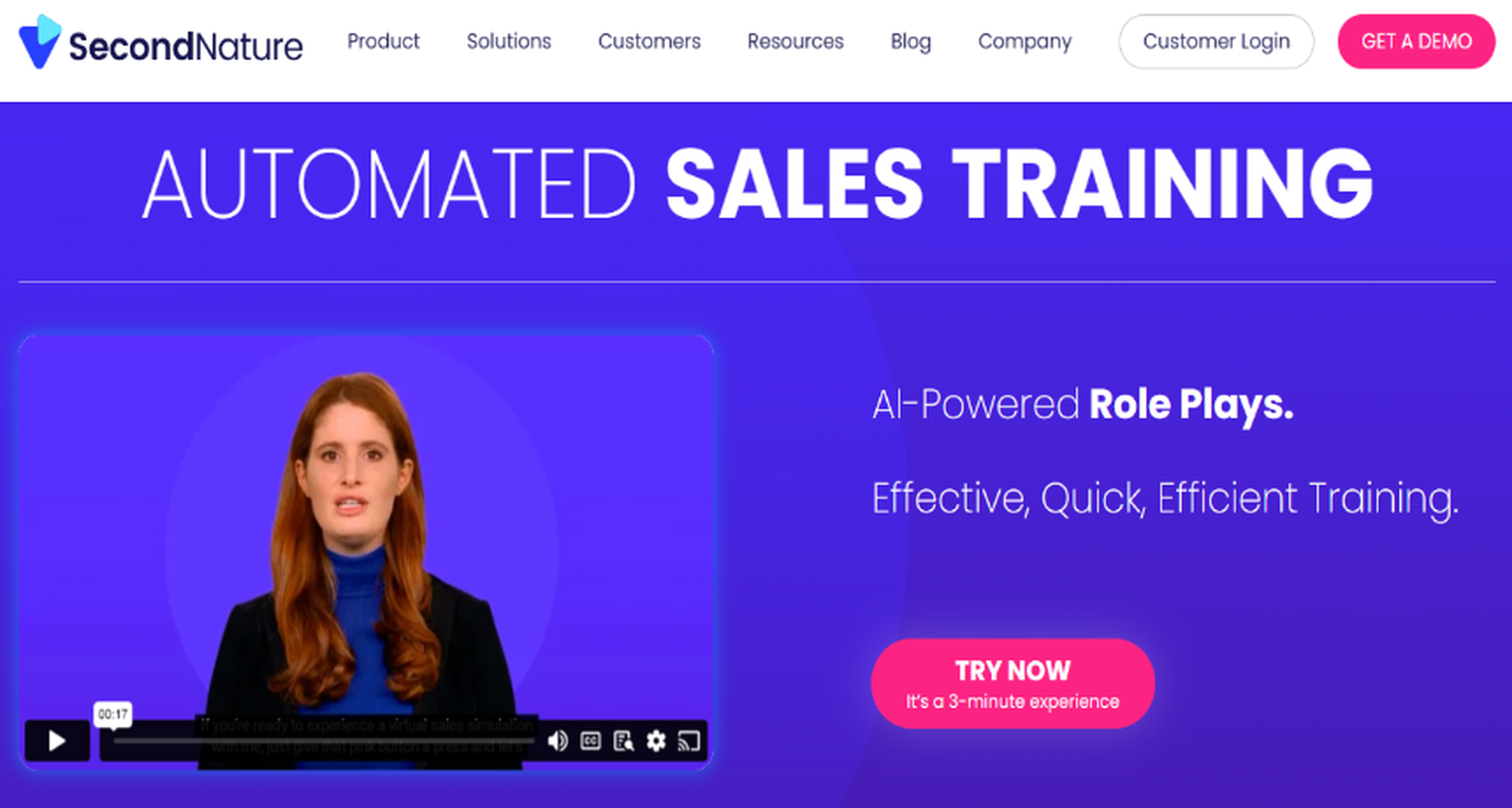 Second Nature: AI Sales Training | Top AI Tools