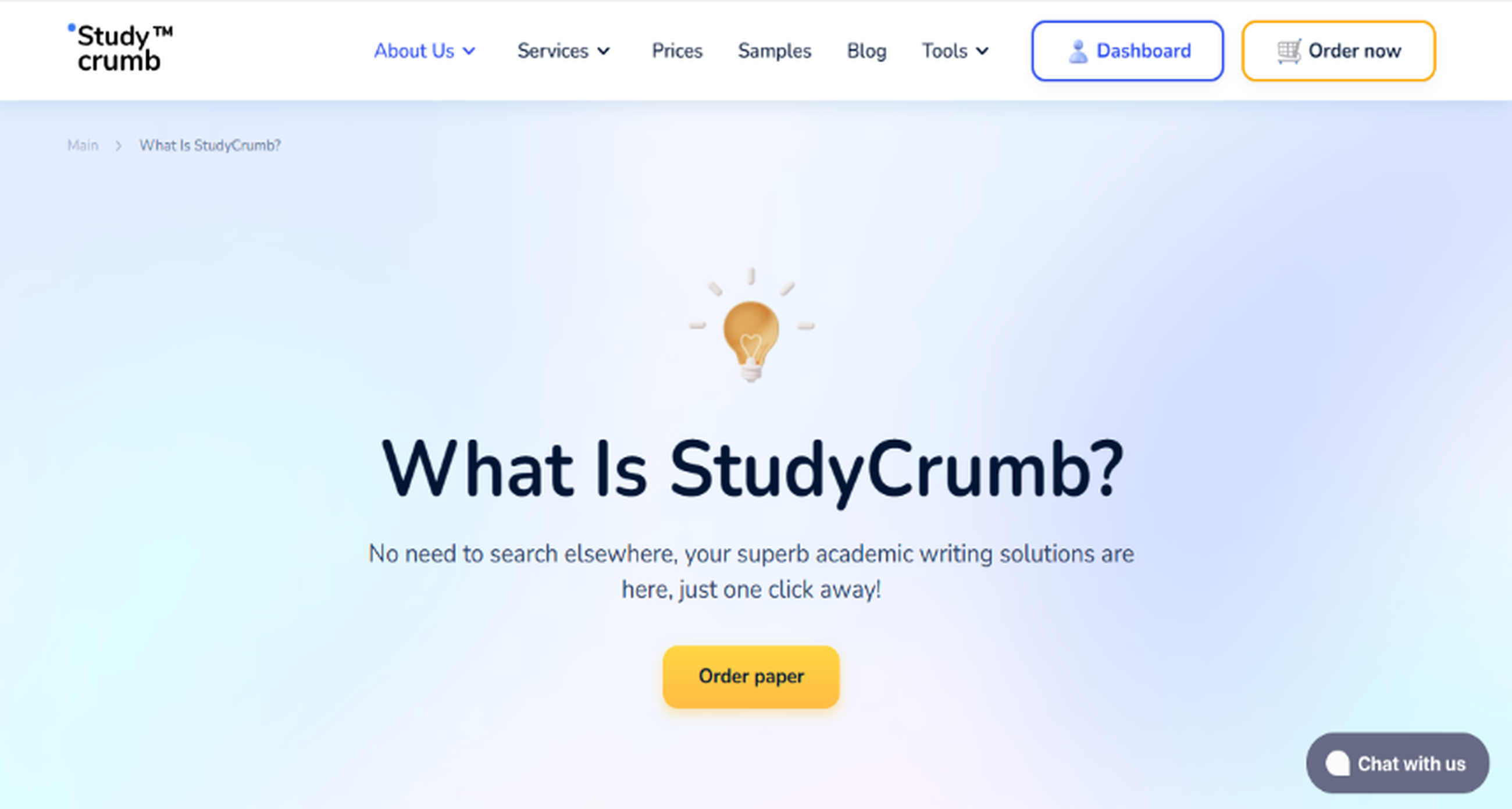 StudyCrumb: Academic Writing Assistance | Top AI Tools