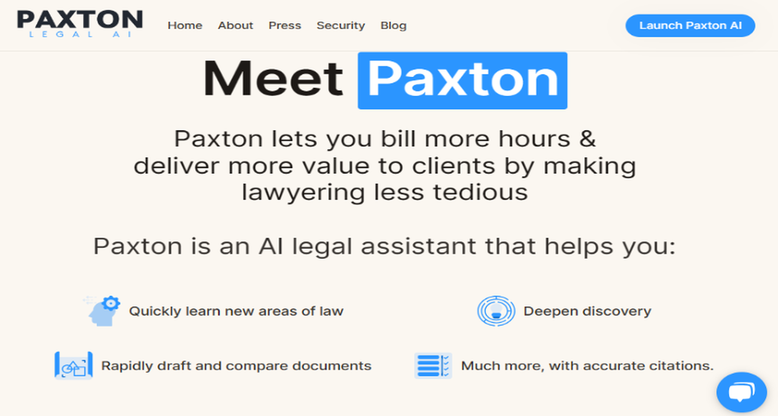 Paxton AI: AI Legal Assistant | Top AI Tools
