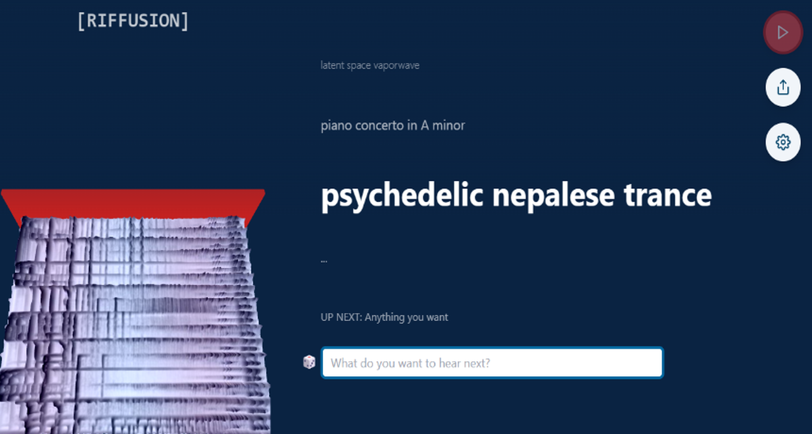 Riffusion: AI-Generated Music from Spectrograms | Top AI Tools