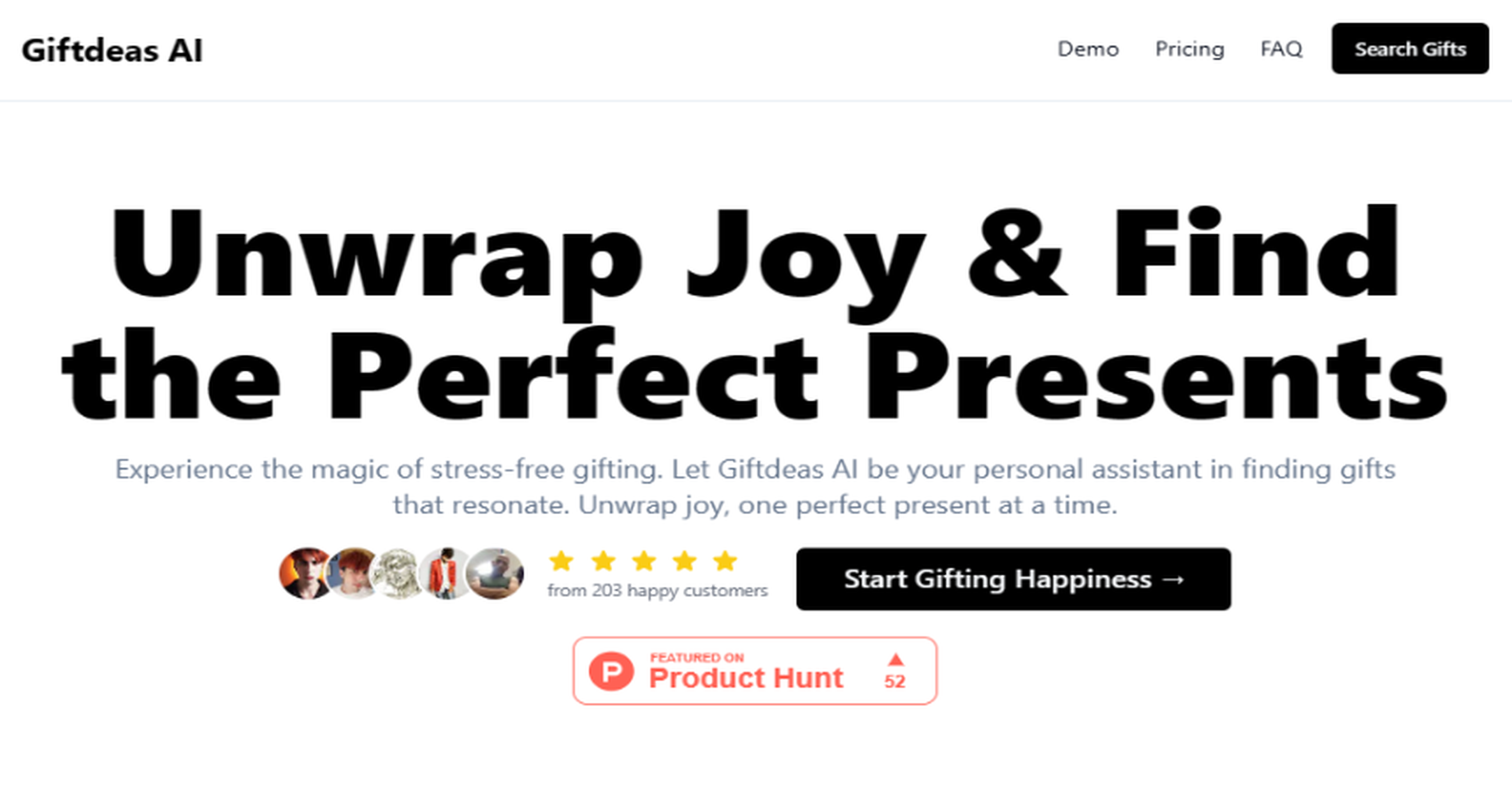 Giftdeas AI: Personalized Gift Finder | Top AI Tools
