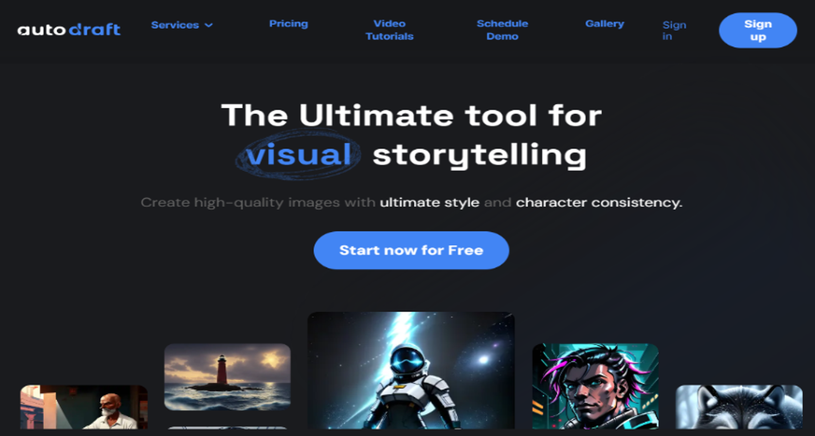 Autodraft: AI Tools for Visual Storytelling | Top AI Tools