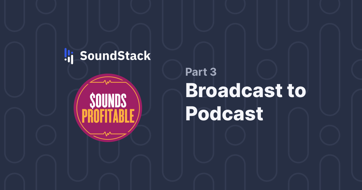 Sounds Profitable goes deep into the Stack – part 3