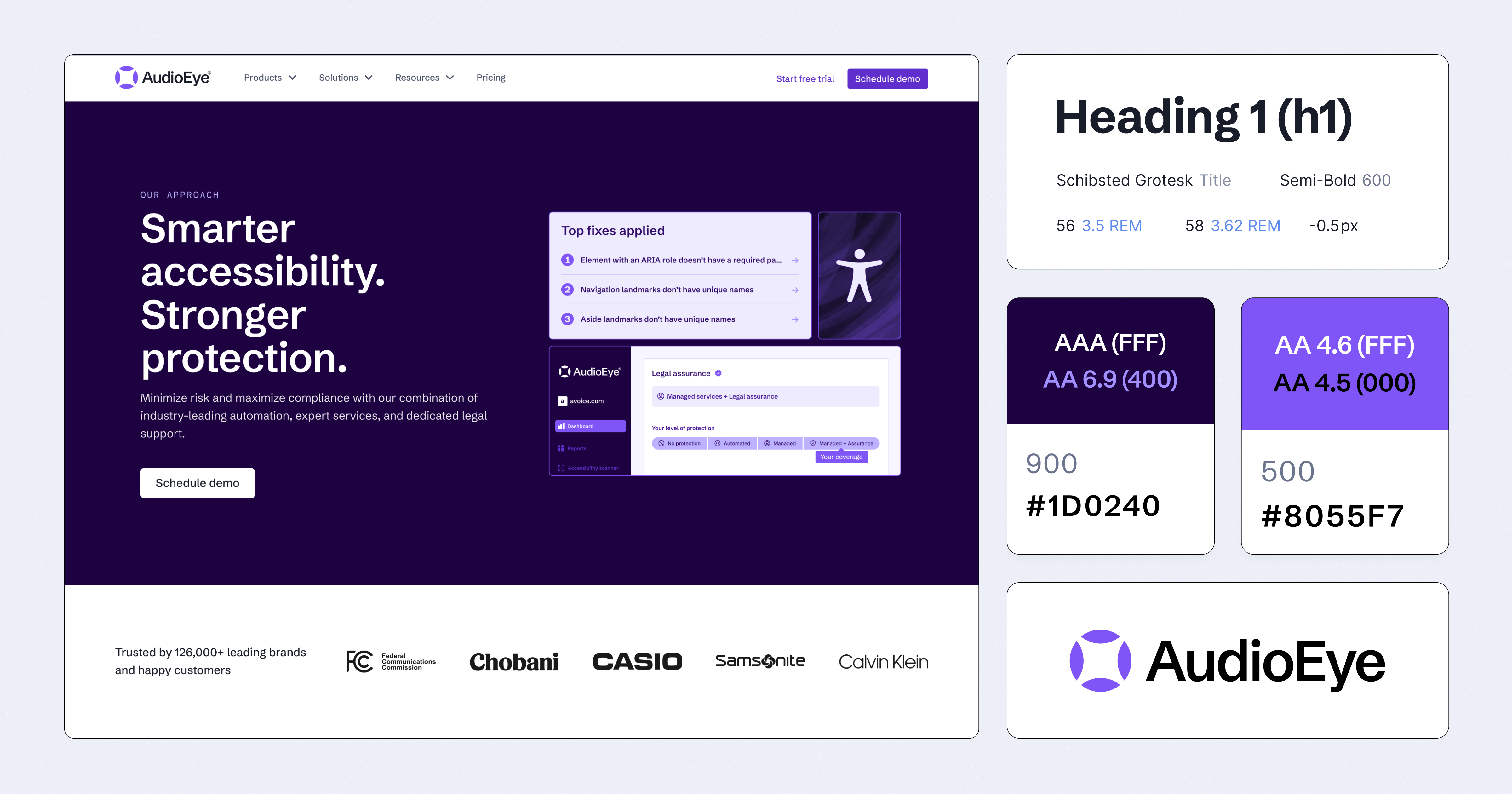 AudioEye Website Rebrand: Accessibility in Design