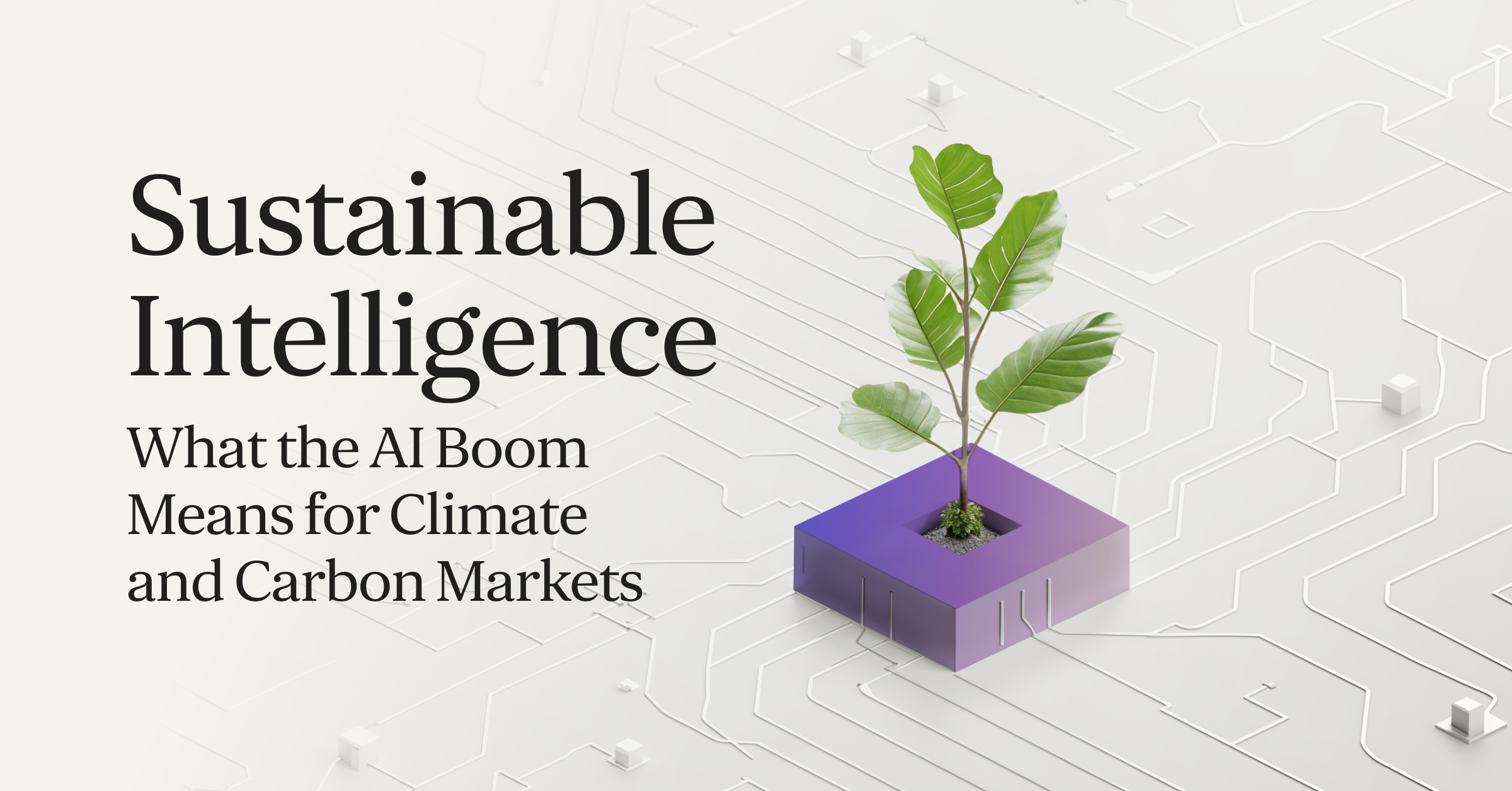 Sustainable Intelligence: What the AI Boom Means for Climate and Carbon Markets
