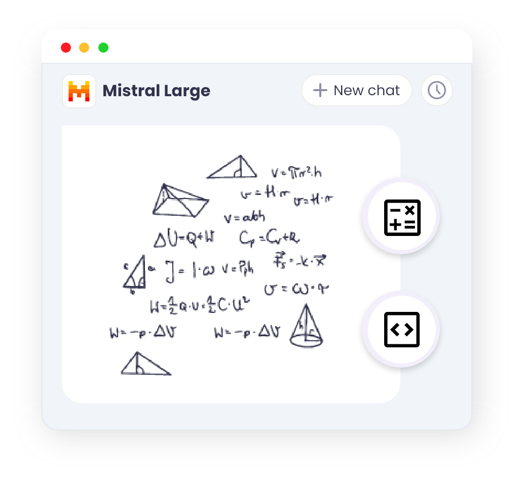 Mistral Large | Top Math and Coding Chatbot on StudyX