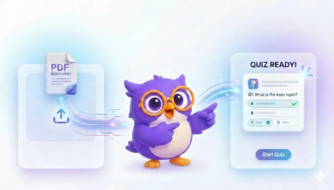 StudyX AI Quiz Generator from PDF | Free PDF to Quiz Tool