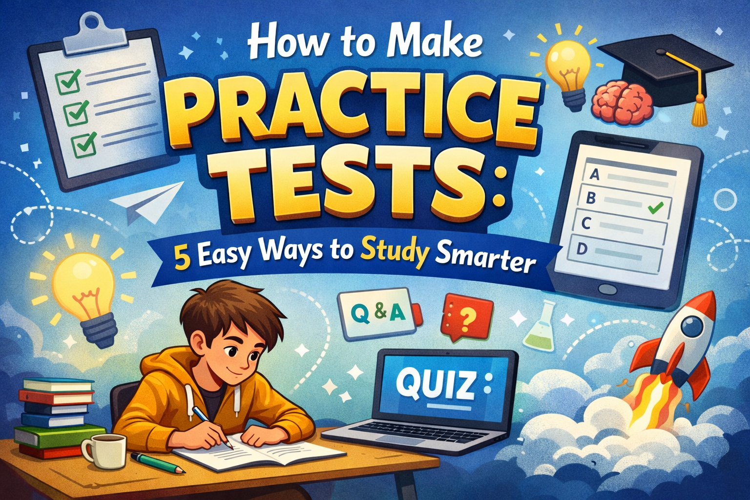 How to Make Practice Tests: 5 Easy Ways to Study Smarter