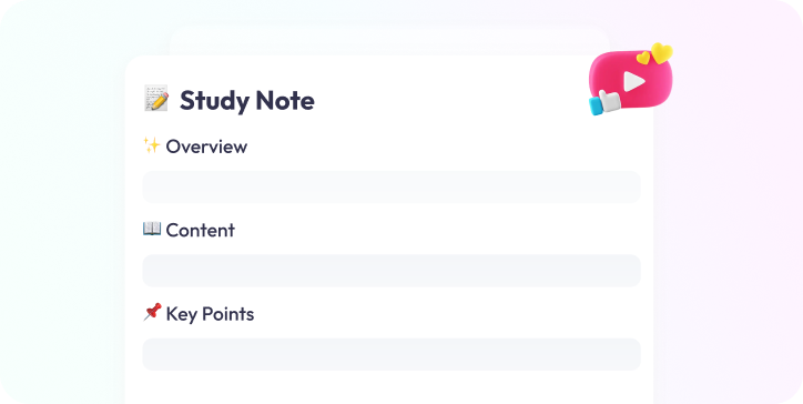 Kostenloser YouTube Video Zusammenfasser - Erhalte KI-Zusammenfassung in Sekunden | StudyX