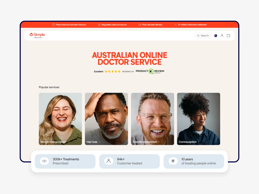 Case Study: Simple Online Doctor | Builder.io & Next.js