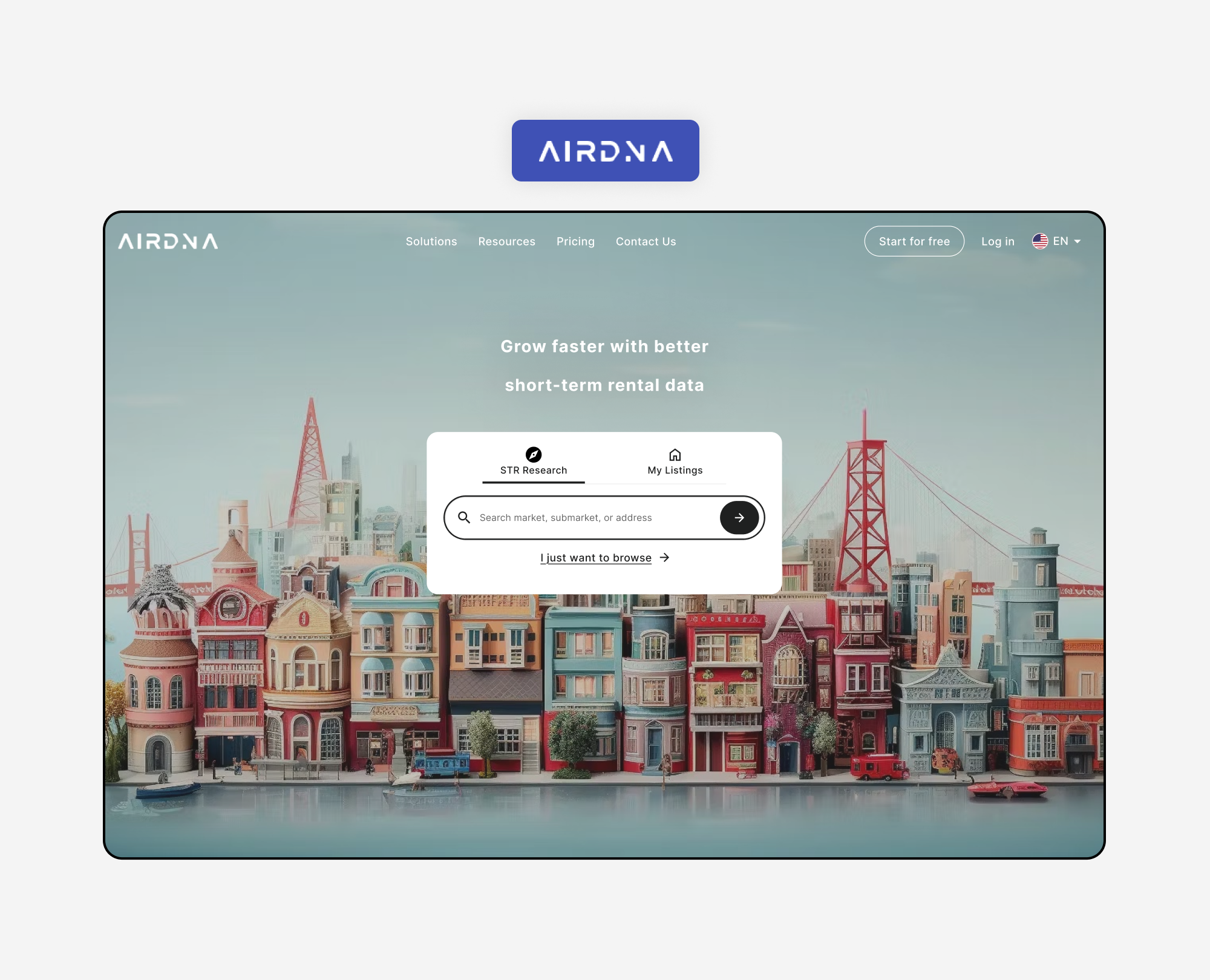 Case Study: AirDNA Website Prismic, Next.js, TypeScript, Algolia & Graphql