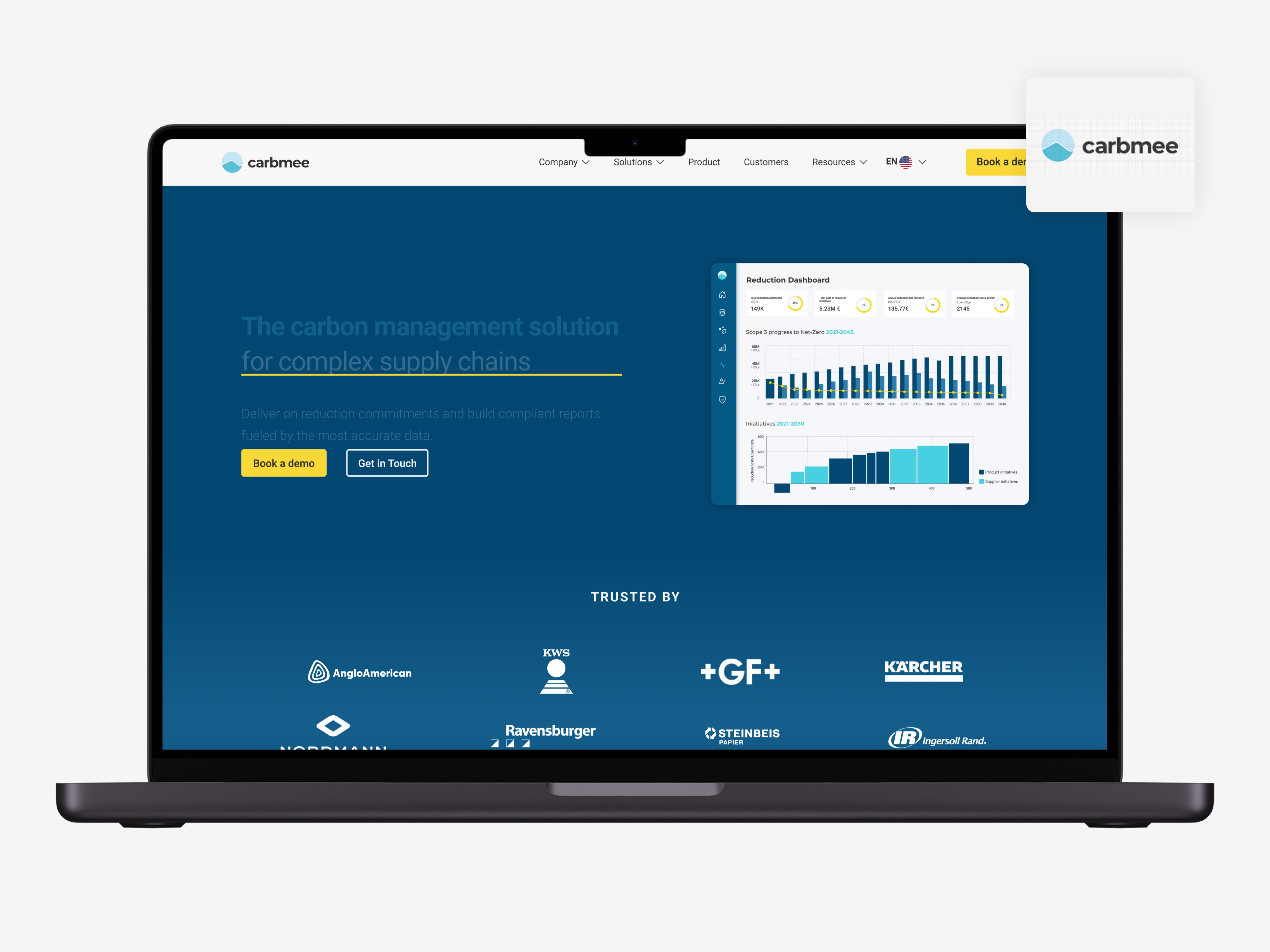 Case Study: Carbmee - Prismic | Next.js | Redux | GSAP