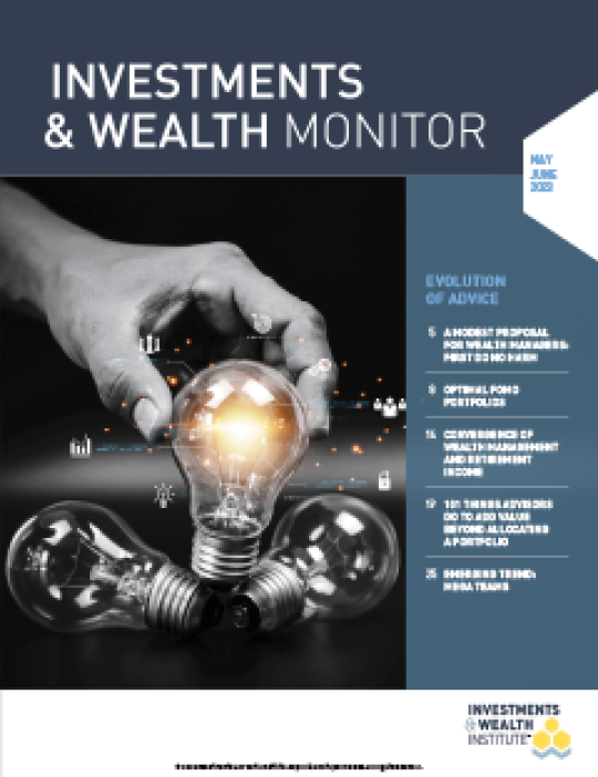 Publications and Resources from Investments & Wealth Institute