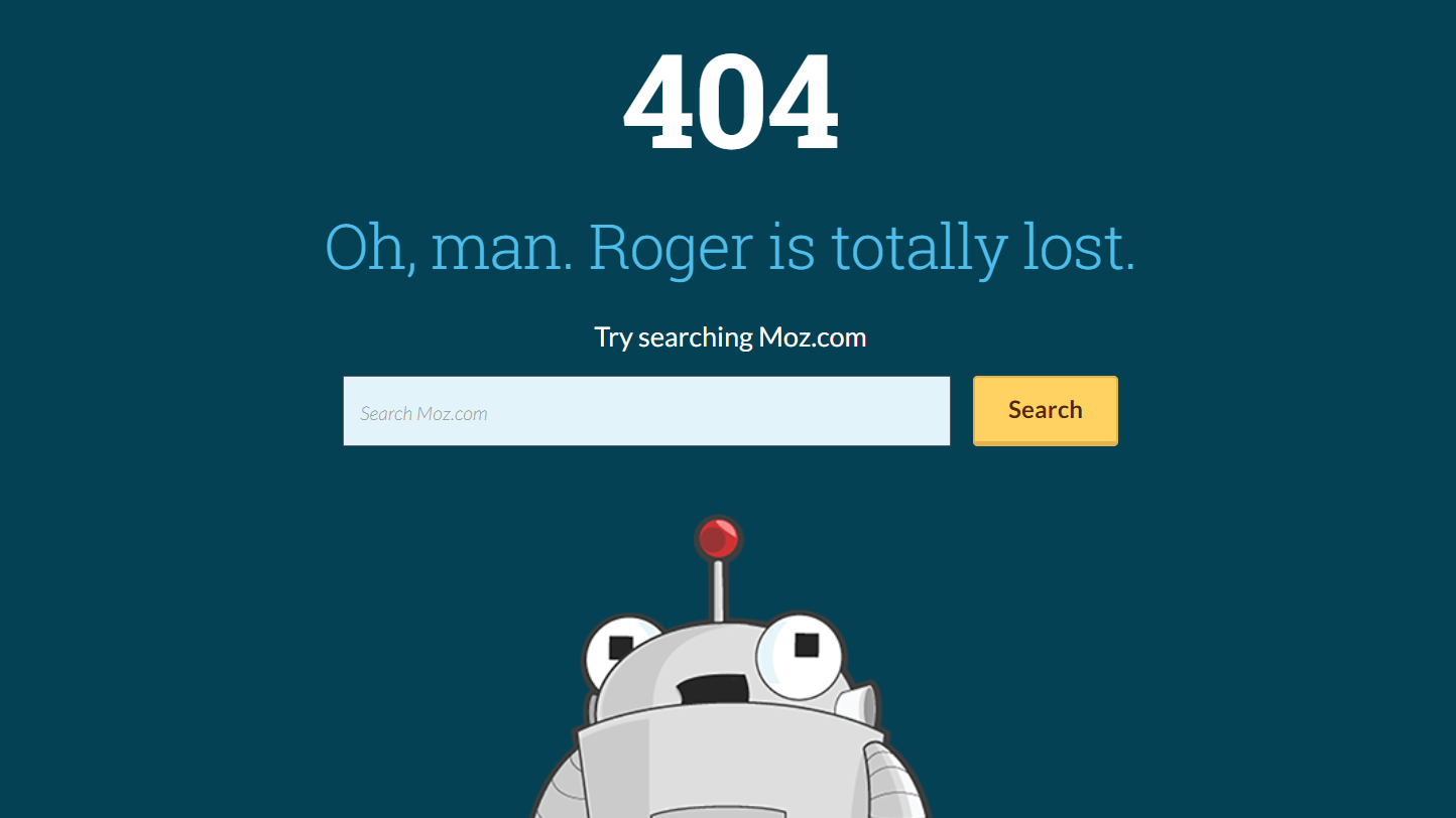 Error 404 Guide for SEO & Usability | The Gray Dot Company