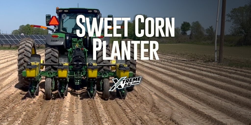 Planting a New Plot with Matt's New Sweet Corn Planter
