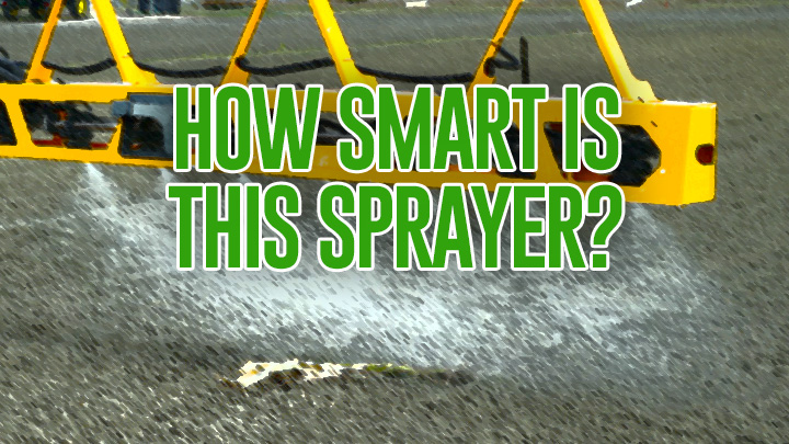 How Smart is John Deere's See & Spray Technology On A Hagie Sprayer?
