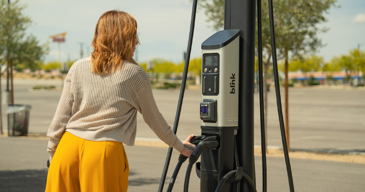 Introducing the Blink Series 8 ISO EV Charging Station | Blink Charging ...