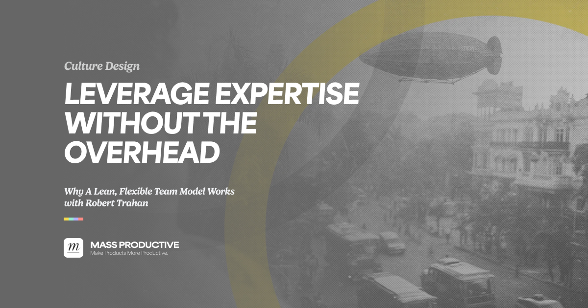 Leveraging Expertise Without the Overhead