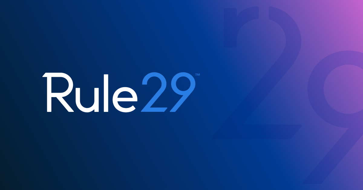 Rule29 | A Strategic Design Agency Making Creative Matter