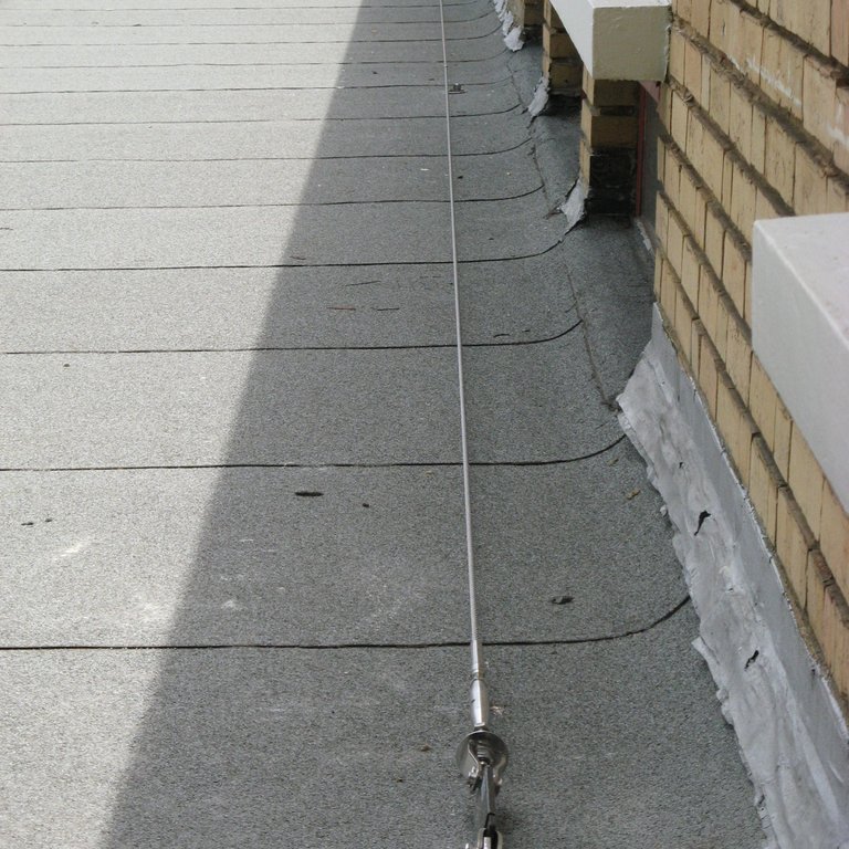 Concrete mount static line system | Kattsafe