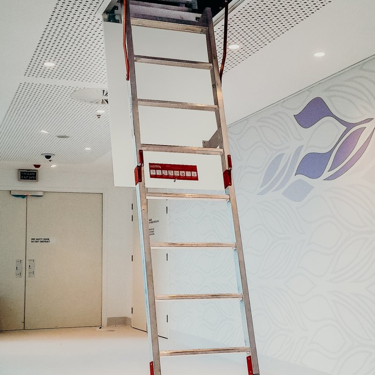 Commercial fold down ladders | Kattsafe