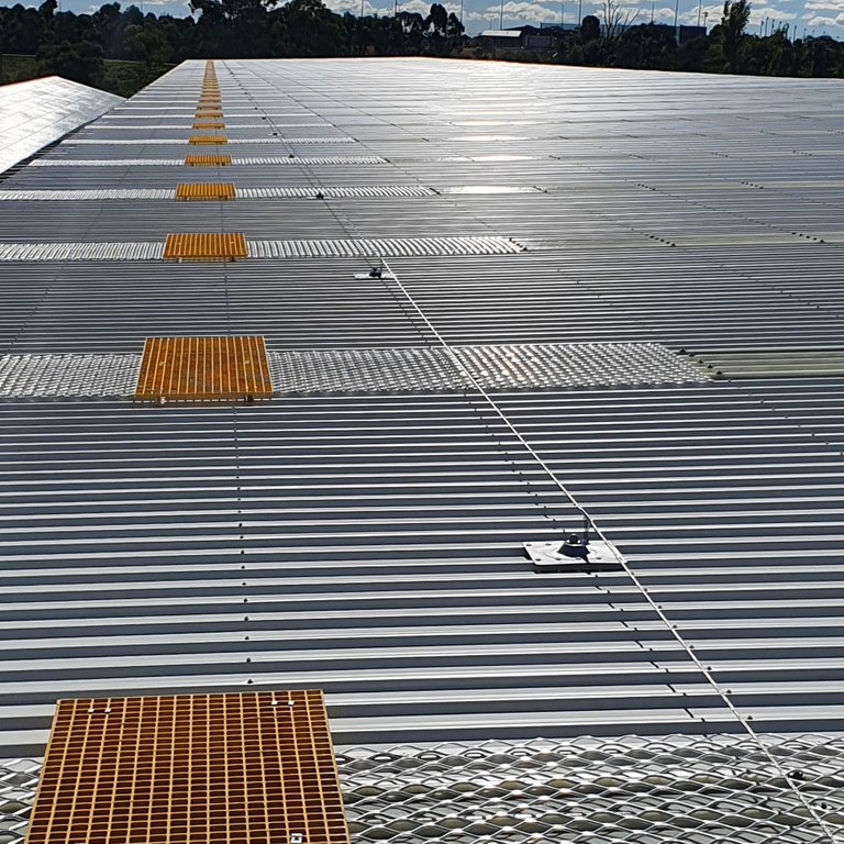 Metal deck static line system | Kattsafe