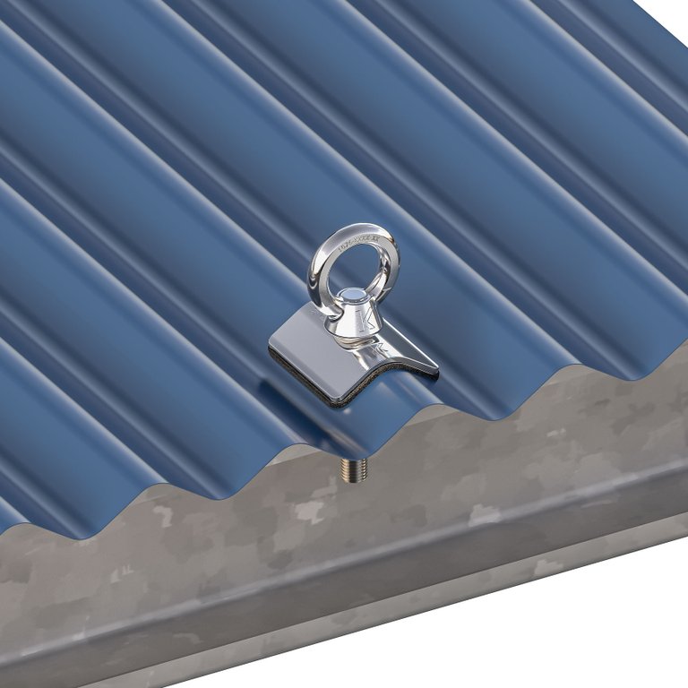 AP123 metal roof anchor point | Kattsafe