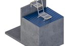 Ladder dock - parapet mount | Kattsafe