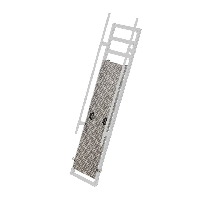 Modular step ladder lockable door | Kattsafe