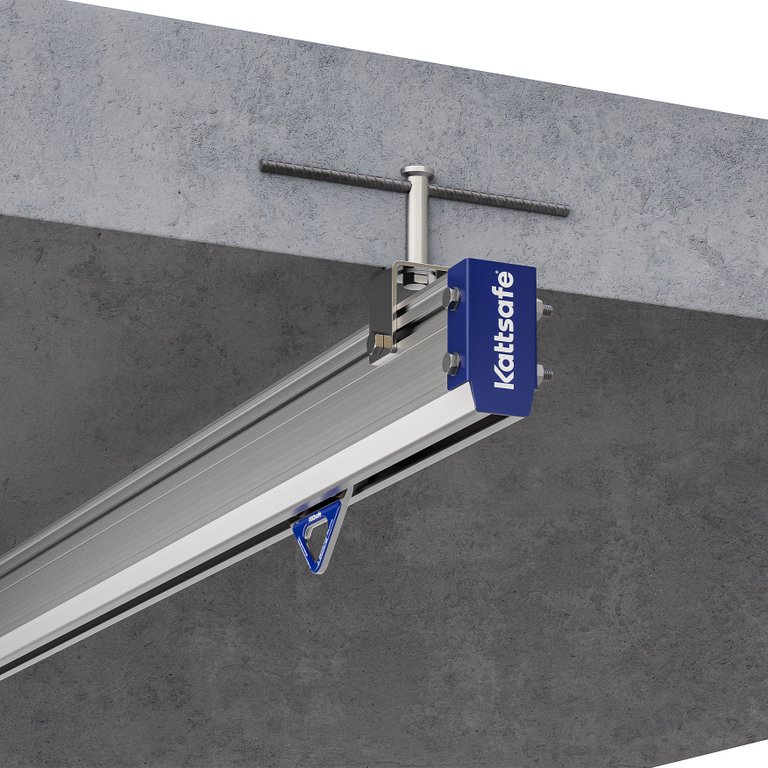 Rigid 130 rail – flush mount | Kattsafe