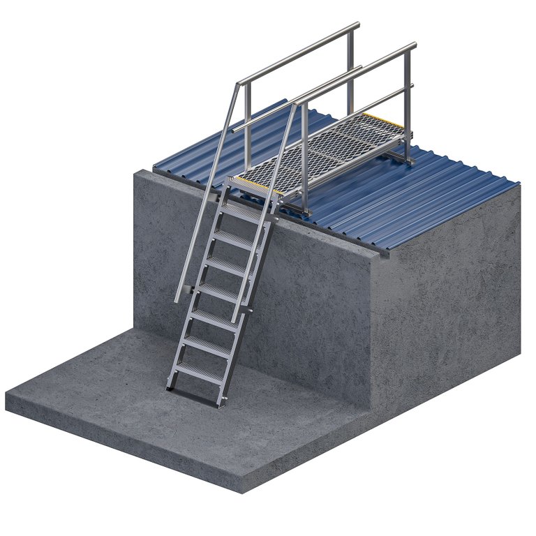 Modular step ladder, 2.0m access kit | Kattsafe