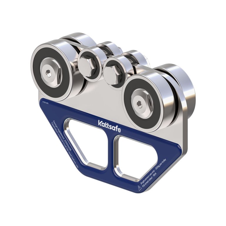 Rigid rail trolley dual attachment | Kattsafe
