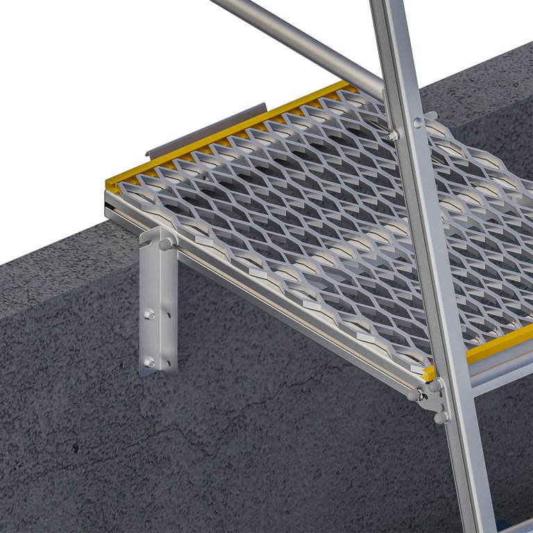 Ladder dock - parapet mount | Kattsafe