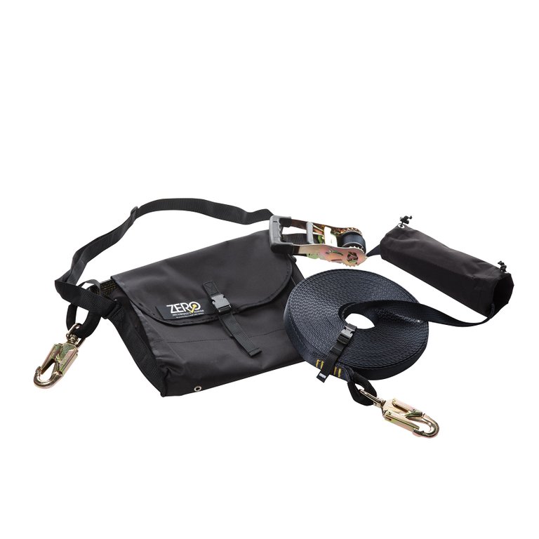 Temporary webbing static line | Kattsafe