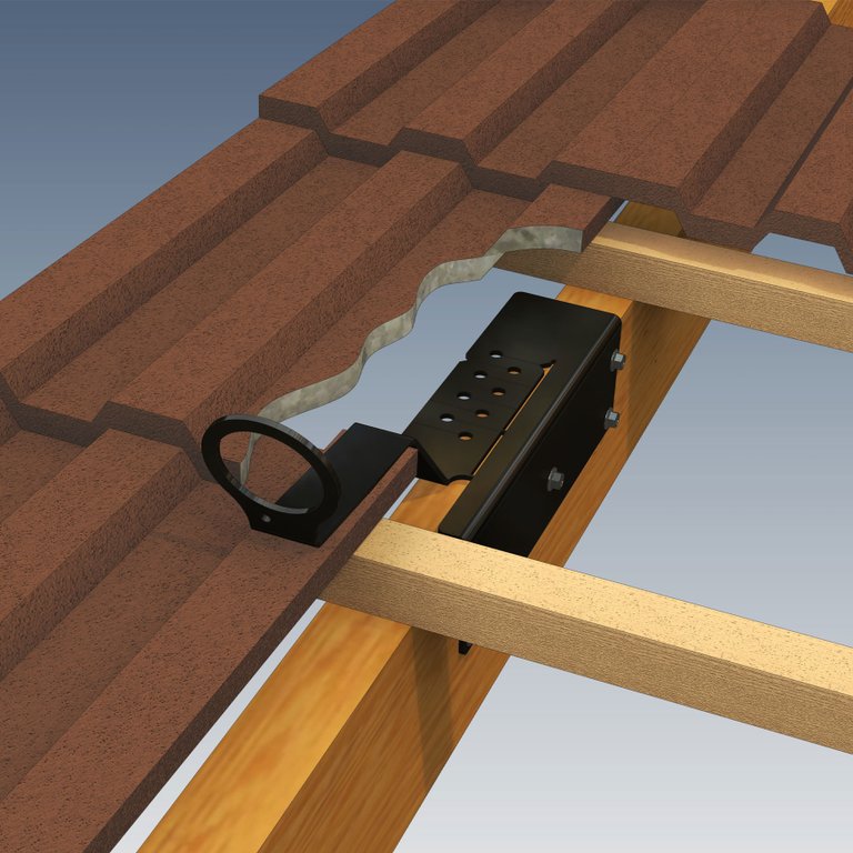 AP121 timber mount roof anchor | Kattsafe