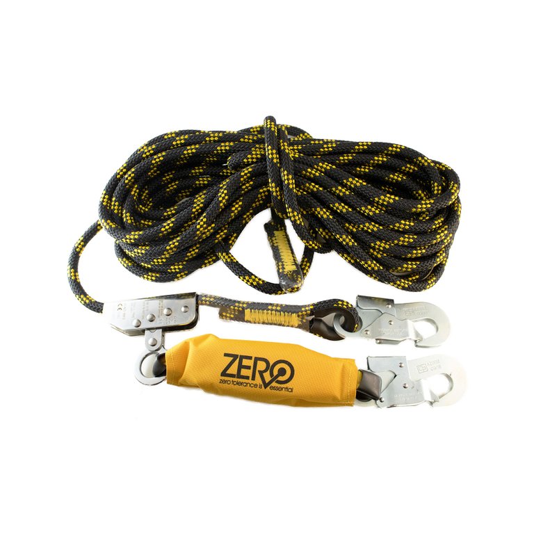 Kernmantle rope line with length adjuster | Kattsafe