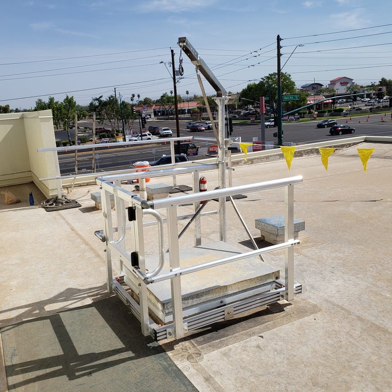 Roof Hatch Hoist System | Kattsafe