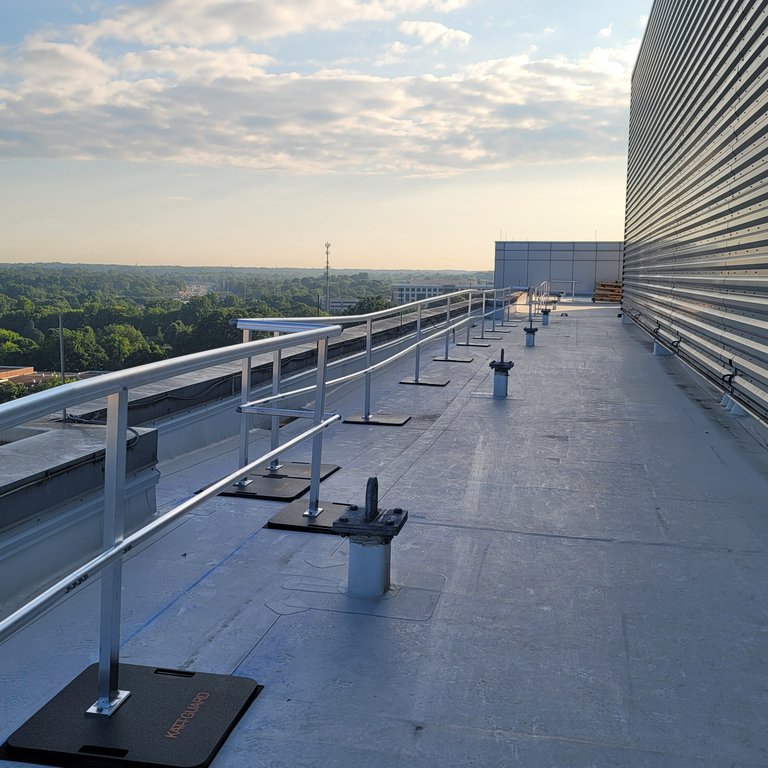 GR34 Non-Penetrating Guardrail | Kattsafe