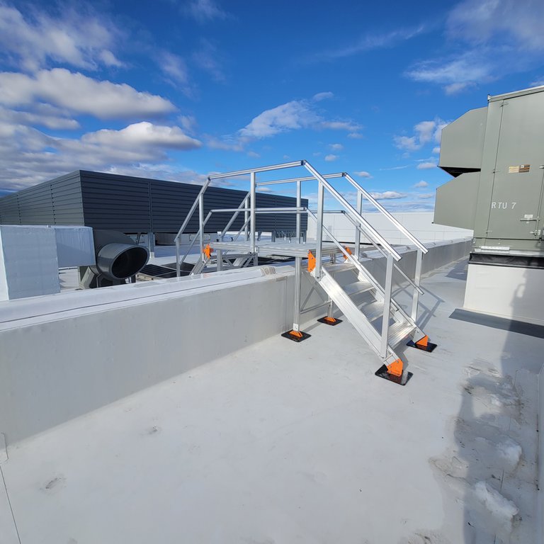 Aluminum stair bridges | Kattsafe