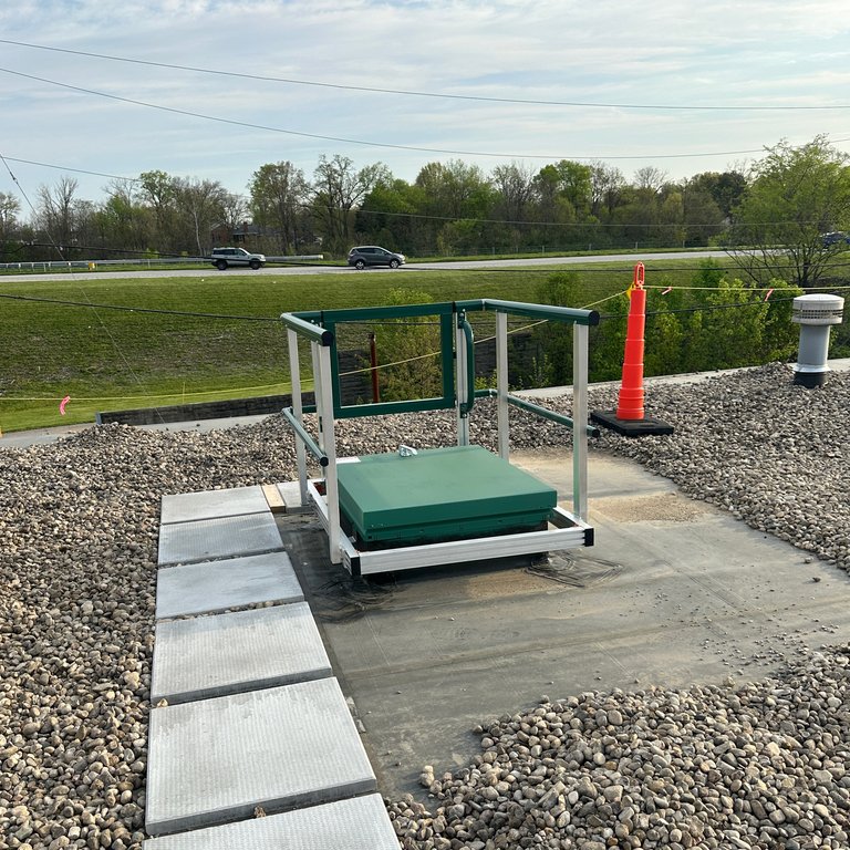 Roof Hatch Guardrail | Kattsafe