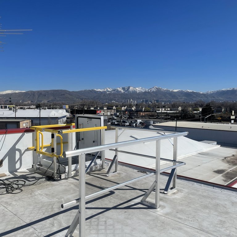 Roof Hatch Guardrail | Kattsafe